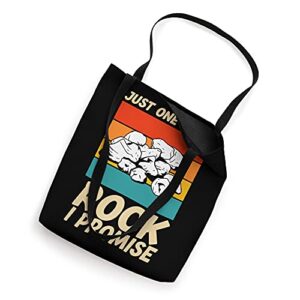 Just One More Rock I Promise - Rocks & Mineral Collector Tote Bag