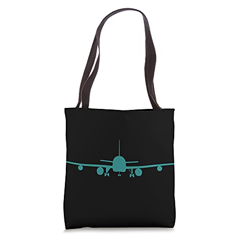 Aviation Airplane Pilot Flying Flight Crew Attendant Travel Tote Bag