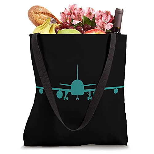 Aviation Airplane Pilot Flying Flight Crew Attendant Travel Tote Bag