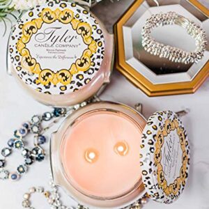 Tyler Candle High Maintenance 2-Pack | 22 oz. Glass Jar Scented Candles | Floral Woody Scents Double-Wick Candles for The Home | Home Fragrance Gift Set Made in USA