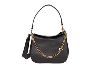 coach signature chain hobo b4/black one size