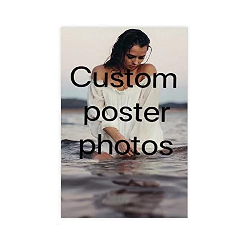 BBAOO Customized Photos Posters Stars Various Styles Canvas Poster Wall Art Decor Print Picture Paintings for Living Room Bedroom Decoration, white-style1, 12 x 18 in (30 x 45 cm)