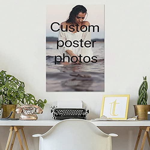 BBAOO Customized Photos Posters Stars Various Styles Canvas Poster Wall Art Decor Print Picture Paintings for Living Room Bedroom Decoration, white-style1, 12 x 18 in (30 x 45 cm)