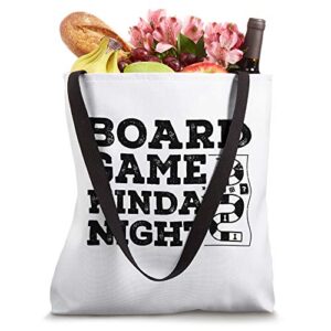 Board Game Kinda Night Family Win Friends Fun Strategy Luck Tote Bag