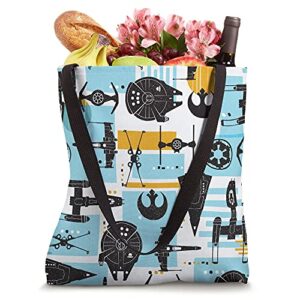 Star Wars Vehicles Millennium Falcon Color Block Tote Bag