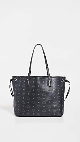 MCM Women's Shopper Tote, Black, One Size