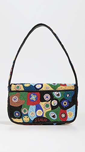 STAUD Women's Tommy Bag, Milliefiori Black, One Size