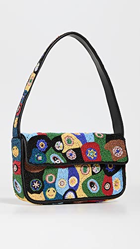 STAUD Women's Tommy Bag, Milliefiori Black, One Size