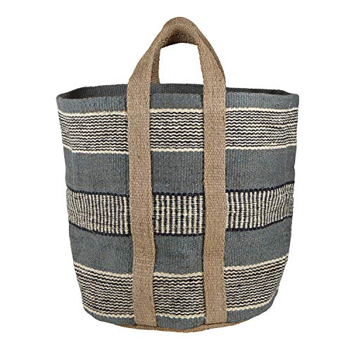 Santa Barbara Design Studio Tote Bag, Grey Stripes, 17 x 14.5-Inch (J2011)