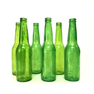 newrulefx brand smashprops breakaway beer bottle prop value 6 pack – dark green translucent – dark green translucent