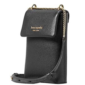 Kate Spade New York Roulette Pebbled Leather North/South Crossbody Black One Size