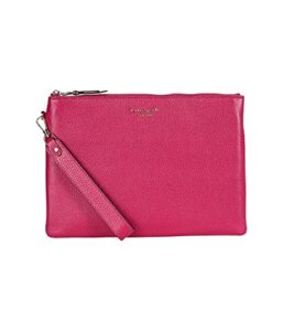 kate spade new york roulette large pouch wristlet anemone pink one size