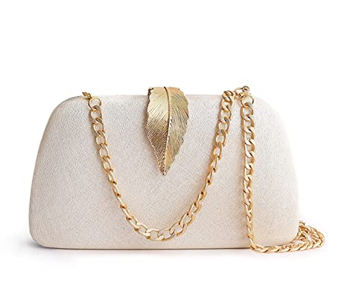 Before & Ever Evening Bag - Small Clutch Purses for Women Wedding - Women's Evening Handbags - Women's Clutch Handbags Formal Crossbody Evening Clutch - Sparkly Womens Clutch Purse Pearl Shimmer