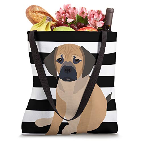 Puggle Dog Lover Gift Tote Bag