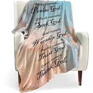 boopbeep healing throw blanket with inspirational thoughts and prayers- religious soft throw blanket inspirational blankets and throws 40×50 inch throw blankets perfect caring gift for women men