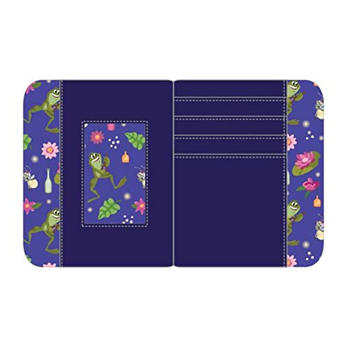 Loungefly X Disney Princess And The Frog Tiana's Palace Zip Around Wallet- Fashion Cosplay Disneybound Cute Wallets