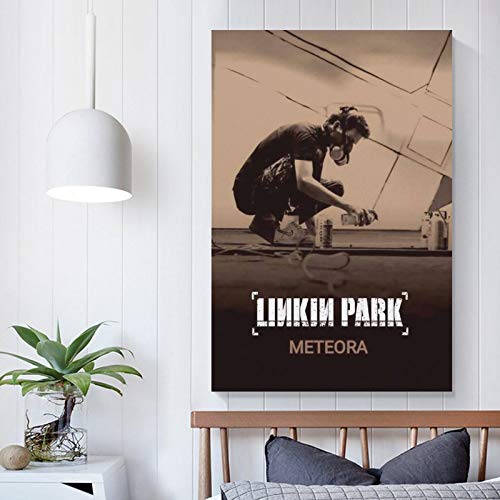 LEZHITAO Meteora Linkin Park Album Canvas Art Poster and Wall Art Picture Print Modern Family Bedroom Decor Posters 12x18inch(30x45cm)