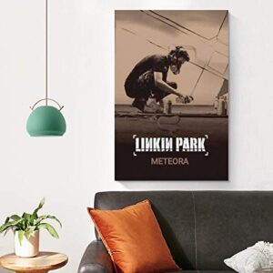 LEZHITAO Meteora Linkin Park Album Canvas Art Poster and Wall Art Picture Print Modern Family Bedroom Decor Posters 12x18inch(30x45cm)