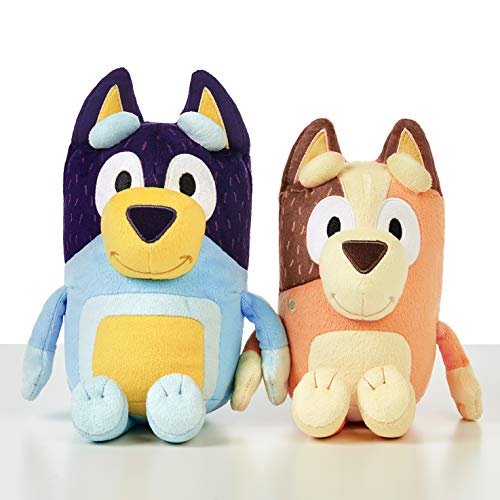 Bluey Dad 12" (Bandit) & Mum 11" (Chilli) - 2 Pack Plush Bundle