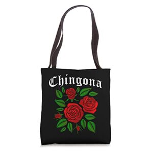 chingona mexican phone tote bag