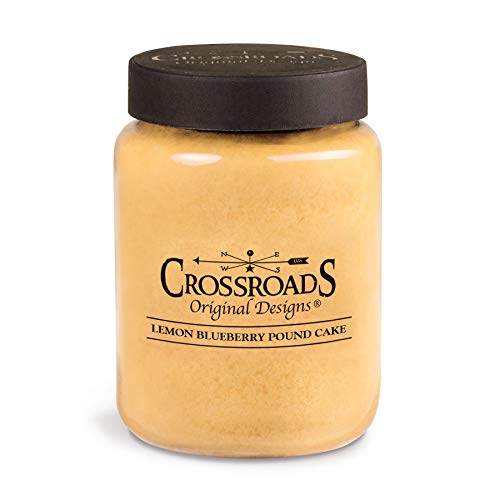 Crossroads LBP26 Lemon Blueberry Pound Cake - 26 oz. Jar