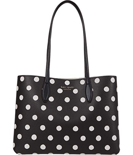 Kate Spade New York All Day Sunshine Dot Large Tote Black Multi One Size