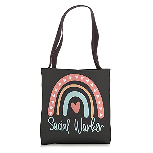 Social Worker Masters Degree MSW Graduation 2021 Work Boho Tote Bag