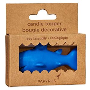 Papyrus Birthday Candle Topper, Shark (1-Count)