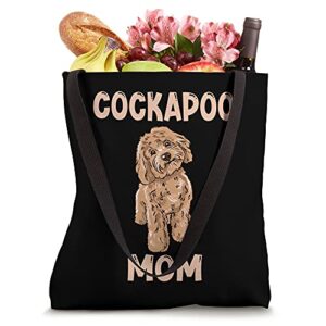 Cute Cockapoo Dog Illustration Cockapoo Mom Owner Love Tote Bag