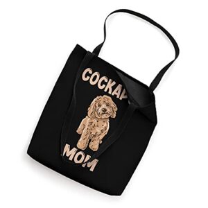 Cute Cockapoo Dog Illustration Cockapoo Mom Owner Love Tote Bag