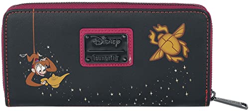 Loungefly Disney Aladdin Jafar Villains Scene Zip Around Wallet Multicolor Medium