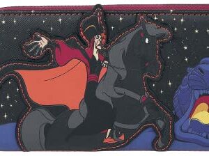 Loungefly Disney Aladdin Jafar Villains Scene Zip Around Wallet Multicolor Medium