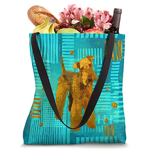 Airedale Terrier Tote Bag