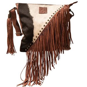 STS Cowhide Teton Crossbody in Urban Red-Brown STS33589