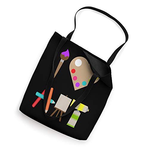 COOL I LOVE ART FUN COLORFUL FUTURE ARTIST AND CRAFTS GIFT Tote Bag