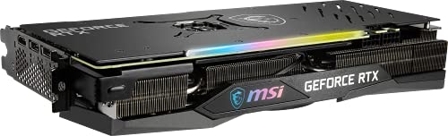 MSI Gaming GeForce RTX 3080 LHR 10GB GDRR6X 320-Bit HDMI/DP Nvlink Torx Fan 4 RGB Ampere Architecture OC Graphics Card (RTX 3080 Gaming Z Trio 10G LHR)