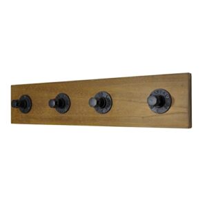 industrial towel holder (walnut)