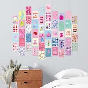 Cloncep Design Preppy Room Decor Collage Kit, 50 PCS, 4x6 Inch, Preppy Decor for Wall, Preppy Wall Collage, Preppy Pictures for Wall, Aesthetic Wall Art