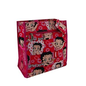 Betty Boop Medium Shopper Bag (Pink w/Key Ring)