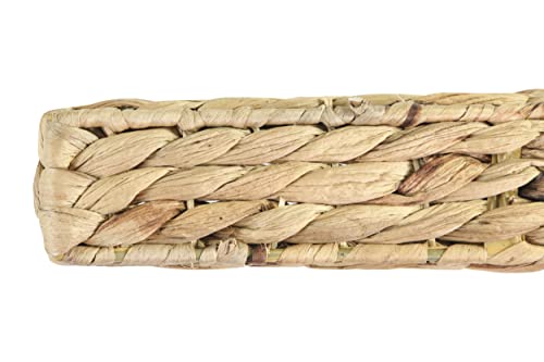 Creative Co-Op Handwoven Water Hyacinth Floating Wall Shelf