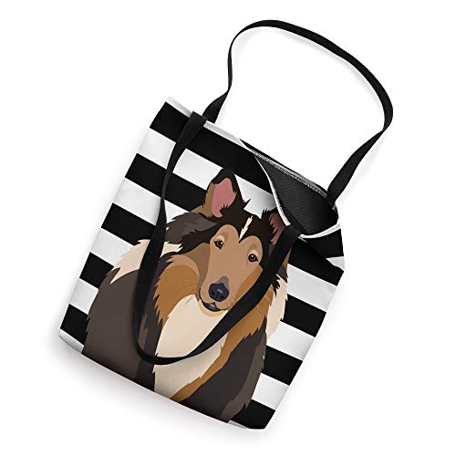 Rough Collie Dog Lover Gift Tote Bag