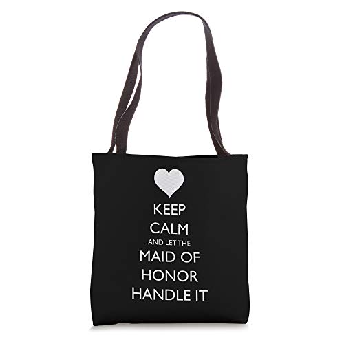 Funny Maid of Honor Tote Bag