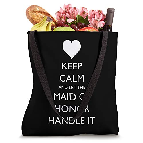 Funny Maid of Honor Tote Bag