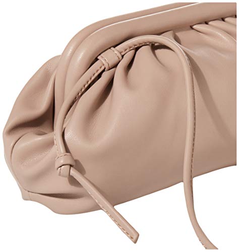 Steve Madden womens Steve Madden NIKKI Clutch Crossbody, Taupe, One Size US