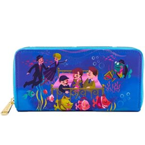 loungefly disney bedknobs and broomsticks underwater faux leather wallet