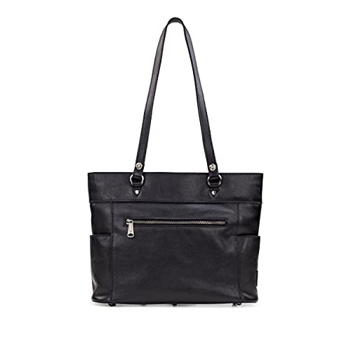 Patricia Nash | Bolsena Tote Purse for Women | Leather Tote Bag for Women, Black