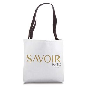 Emily in Paris Savoir Tote Bag