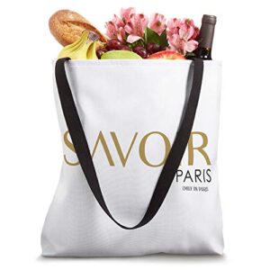 Emily in Paris Savoir Tote Bag