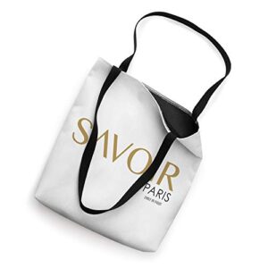 Emily in Paris Savoir Tote Bag