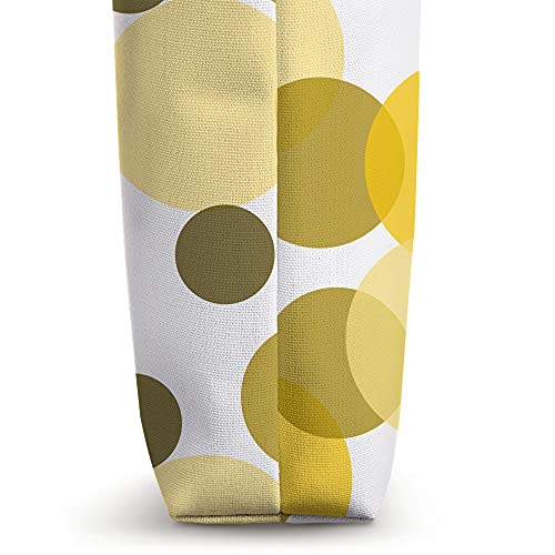 Yellow spots Polka dot Tote Bag